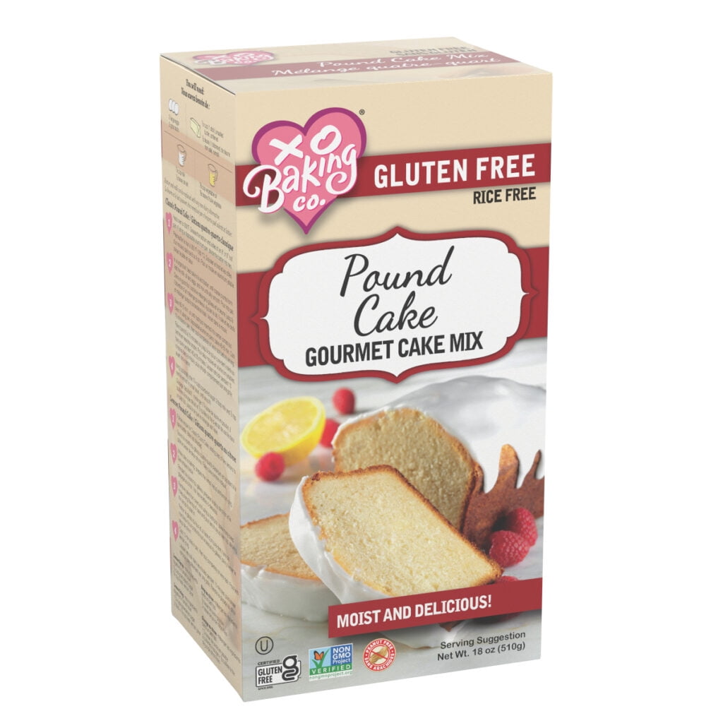 XO Baking Co. Gluten Free Pound Cake Mix, 18 oz - Walmart.com