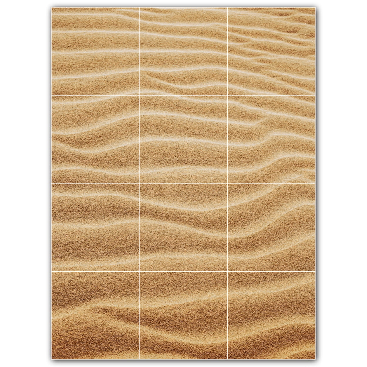 Picture-Tiles.com: Desert Ceramic Tile Wall Mural WAL500484-34L. 24"W x ...