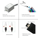 Daofin 2 Pack 44 Key RGB LED Strip Light Remote Controller Wireless ...