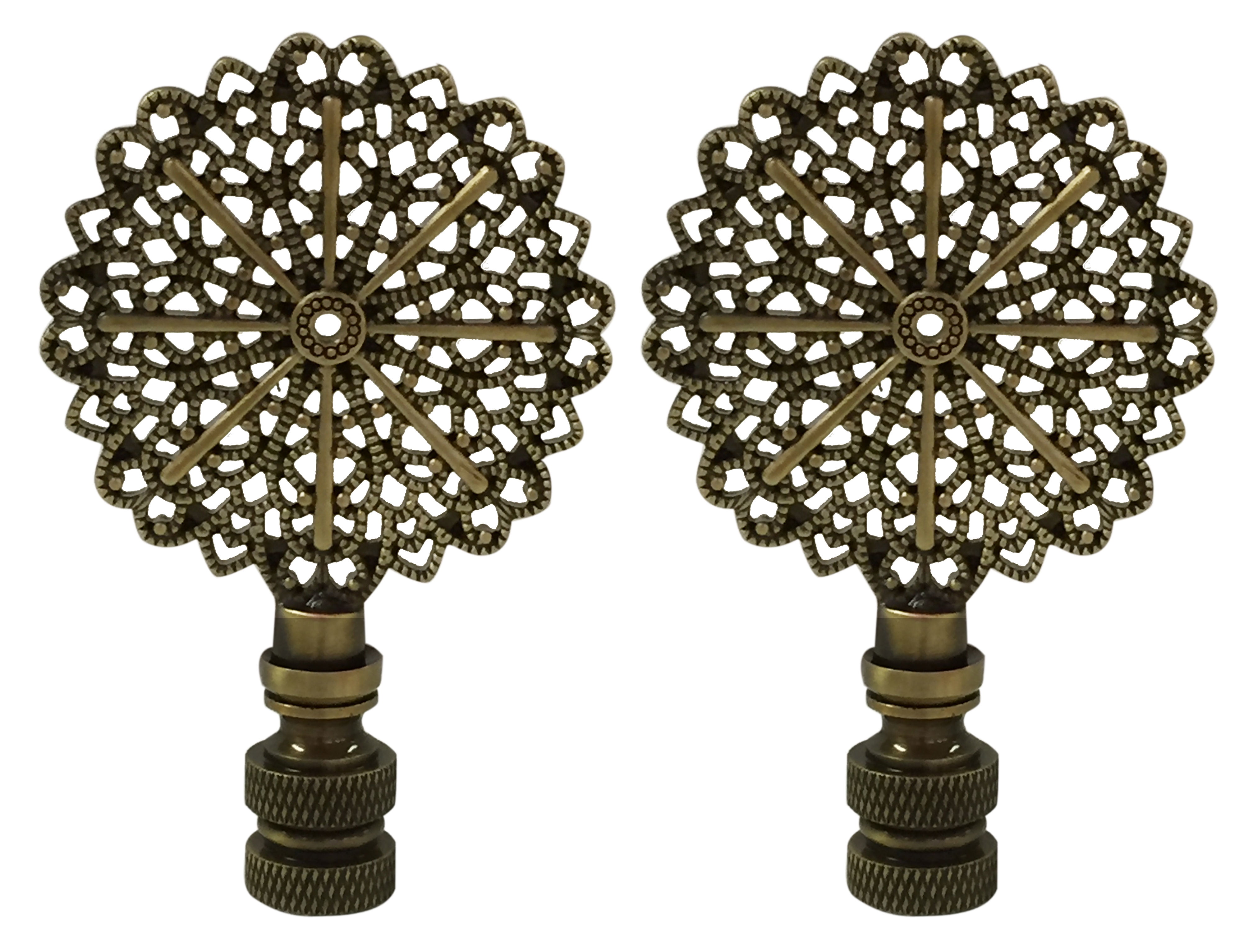 Royal Designs, Inc. Traditional European Filigree Lamp Finial for Lamp ...