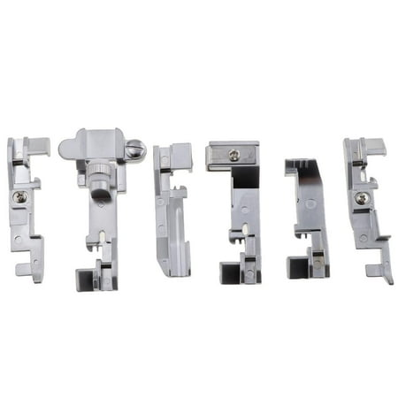 Overlock/Serger Machine Parts Presser Foot Set (6pcs) for Singer Sewing ...