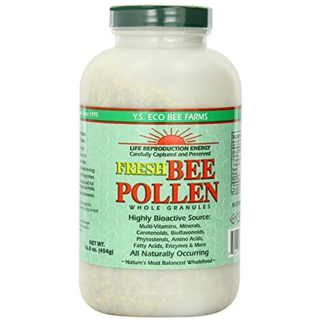 YS Bee Farms, Bee Pollen Organic, 16 Ounce | Walmart Canada