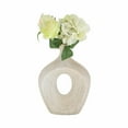 Sagebrook Home 13" Beaded Oval Vase Cut-Out, Champagne, Novelty ...