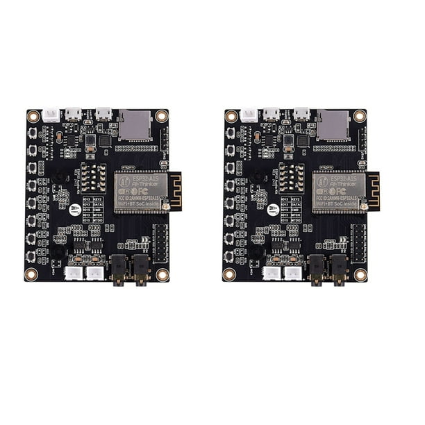2X Esp32-Aduio-Kit Wifi + MóDulo Bluetooth Esp32 Serie A Wifi / Esp32-Aduio-Kit Placa de ...