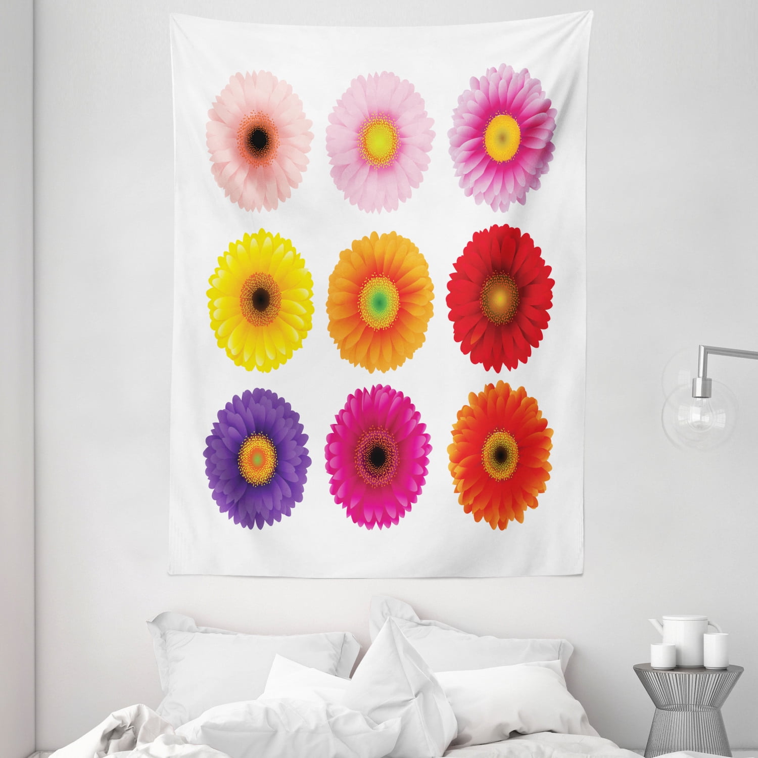 Gerber Daisy Tapestry, Vibrant Plants of Refreshing Summer Season Theme ...
