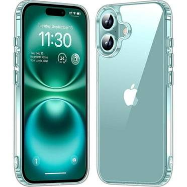 iPhone 12 Clear Transparent Case Rugged Lightweight Slim Shockproof ...