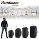 Pathfinder Gear 26 Inch Rolling Drop Bottom Duffel, Black, One Size ...