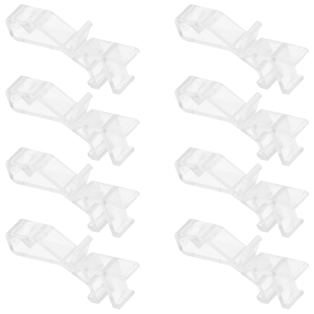 20 piezas Clips de plástico para cenefa, Clips para cortinas de ...