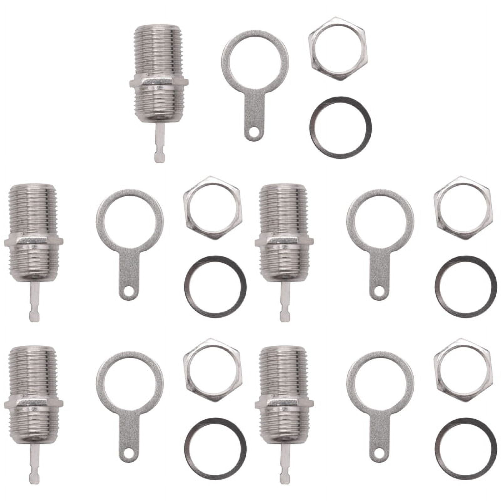 25Pzs Adaptador de Conector de Soldadura Clavija Hembra Enchufe Montado Panel de Tipo F | Bodega ...