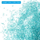 Uxcell Crushed Glass Glitters Colorful Irregular Glass Chips Chunky ...