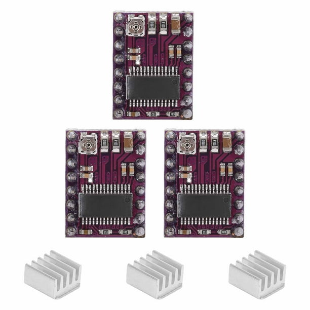 Stepper Motor Driver Module 3d Printer Stepper Motor Driver Module 4 Layer Purple Black For