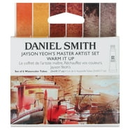 Daniel Smith Extra Fine Watercolor Half Pan Set, 12-Colors & 12 Empty ...