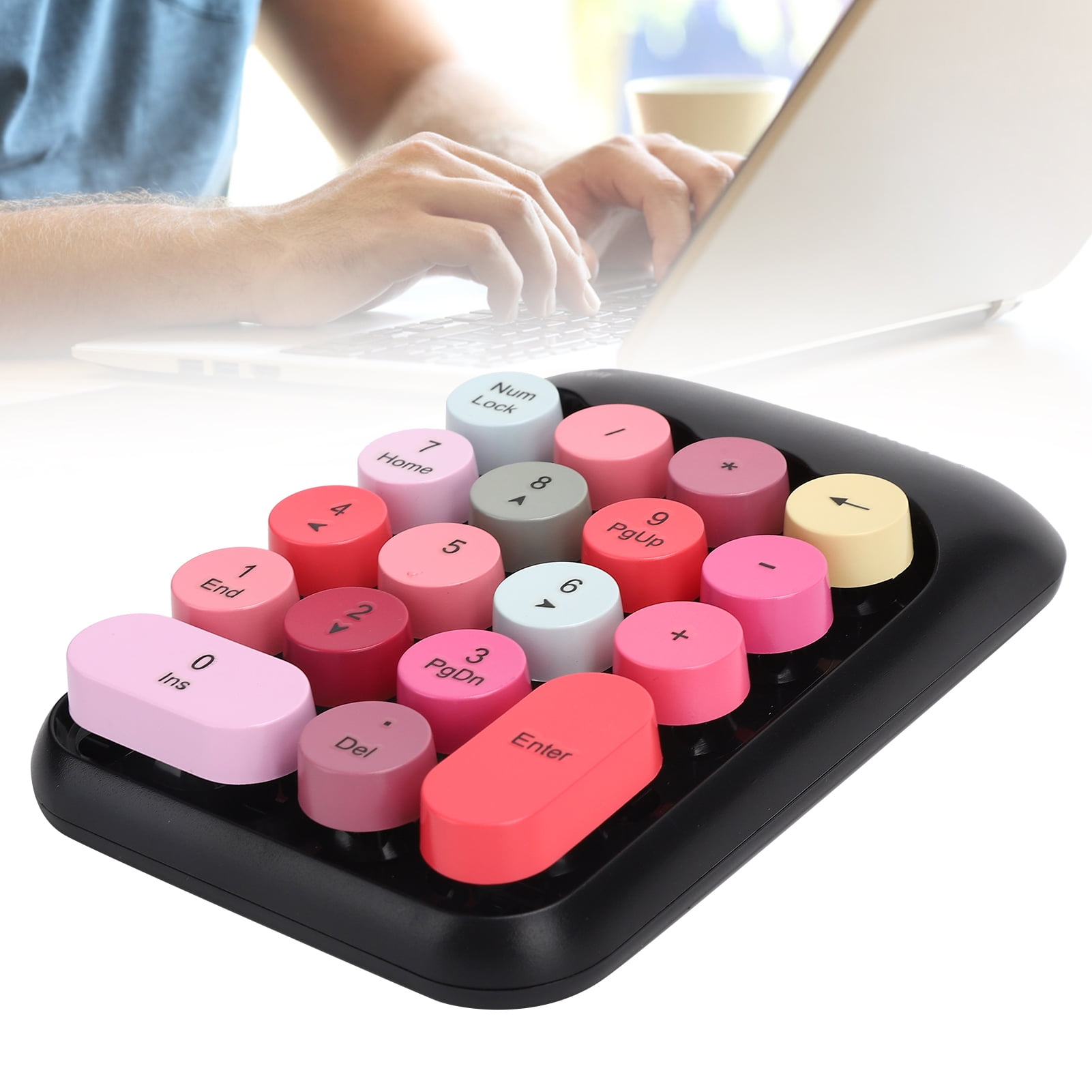 Tapa De Llave Redonda Vintage Inalámbrica, Teclado Numérico Mecánico ...