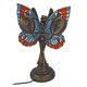 Design Toscano Butterfly Fairy Tiffany Style Stained Glass Illuminated ...