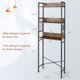 Costway 3-Tier Over-The-Toilet Storage Rack Bathroom Organizer Space ...