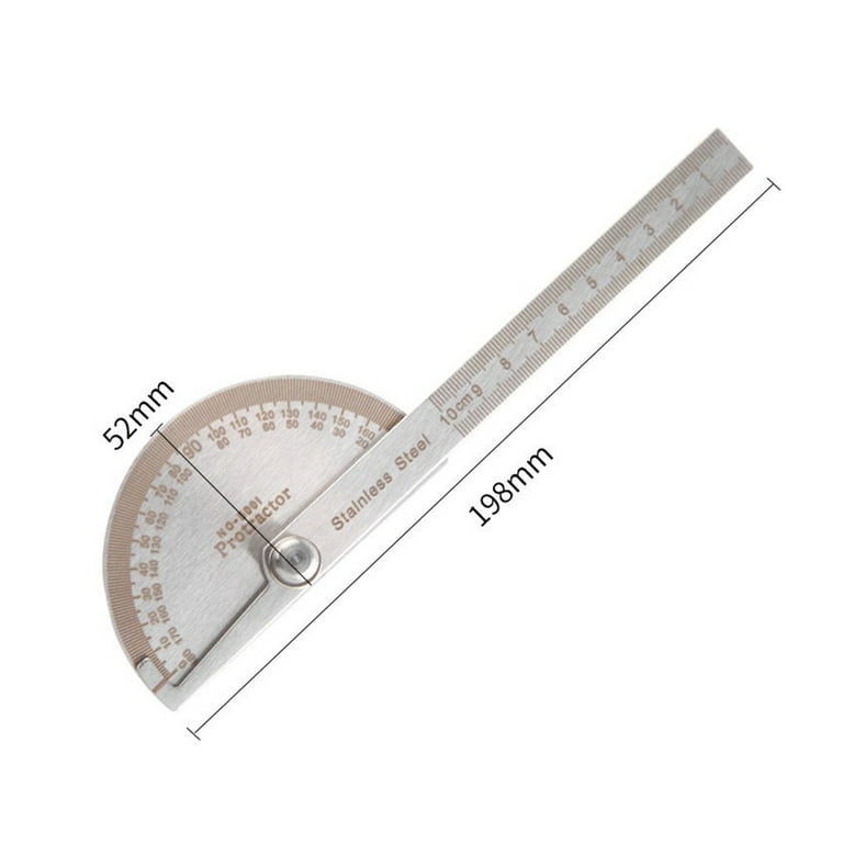 Stainless Steel Protractor Angle Finder