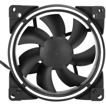 Computer Cooling Fan,12V 24 CFM 1500 RPM 18 dBA Low Noise PC LED ...