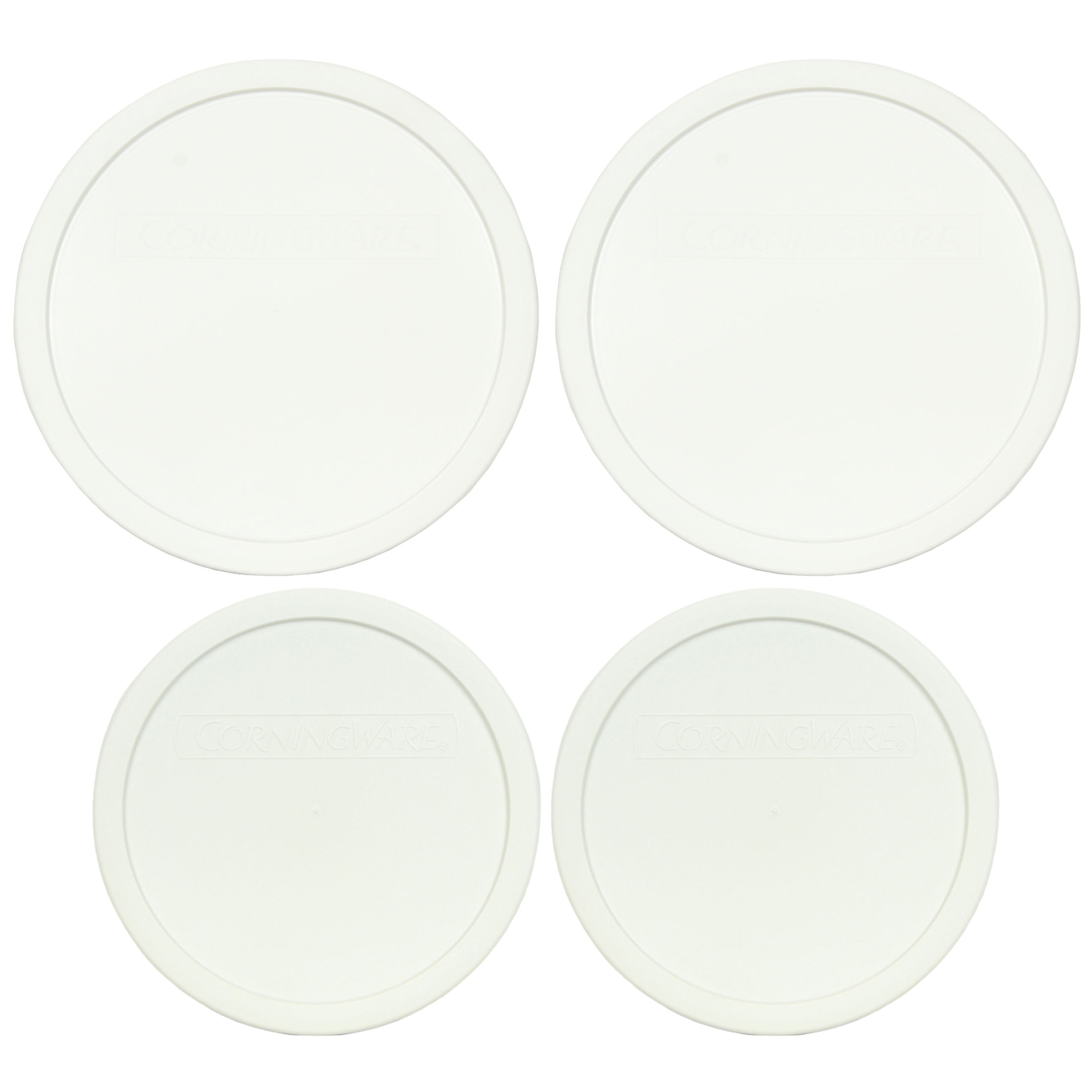 Corningware (2) FS-1-PC French White and (2) F-5-PC French White ...