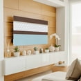 Blue Brown Morocco TV Dust Cover,Stretchable TV Screen Desktop Computer ...