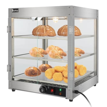 WeChef 20" Commercial Countertop Food 3-Tier Pizza Warmer with LED ...
