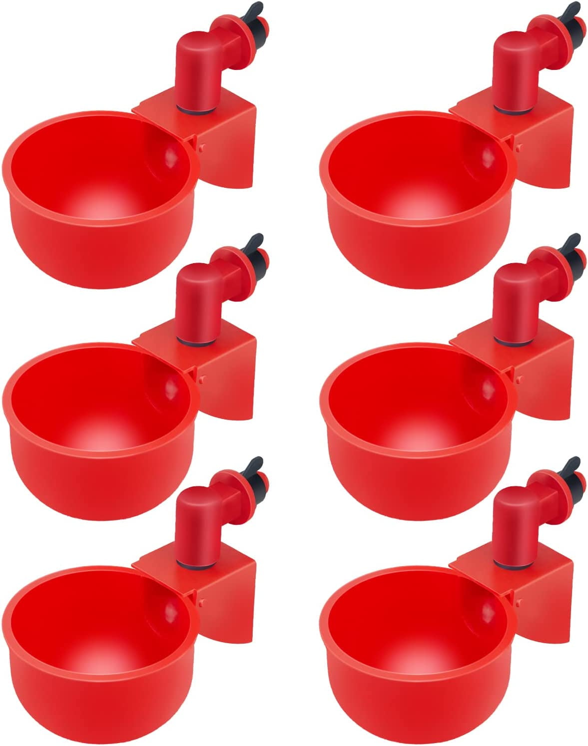 Chicken Water Cups, 3/8 Inch Thread Chicken Water Feeder Automatic ...