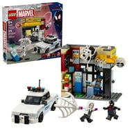LEGO Marvel Spider-Man vs. Doc Ock Subway Train Scene - Action Figures ...