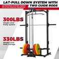 RitFit Smith Machine Power Rack, 1000 LBS Squat Rack with Accessories ...