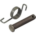 AlveyTech 4-1/2" Long Steel Foot Pegs with Spring & Clevis Pin for Dirt ...