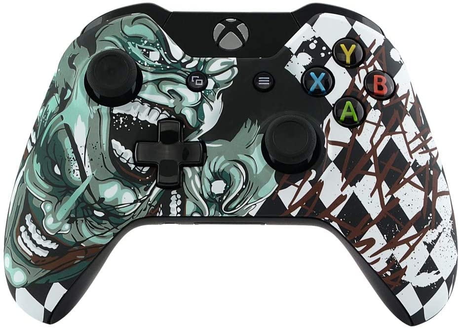 eXtremeRate® Joker Patterned Front Housing Shell Faceplate for Standard ...