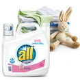 all Baby Liquid Laundry Detergent, Gentle for Newborns, Hypoallergenic ...