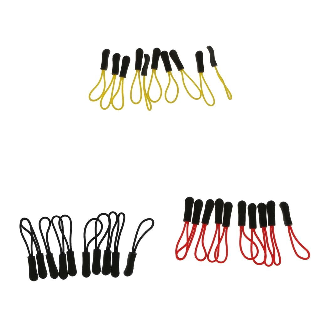 30Pcs Zip Pullers zipper tag pulls Replacement Broken for Suitcase Bags ...