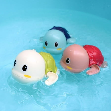 Bath Toys 3 Pack Baby Bath Toys Floating Wind-up Toys Swimming Pool ...