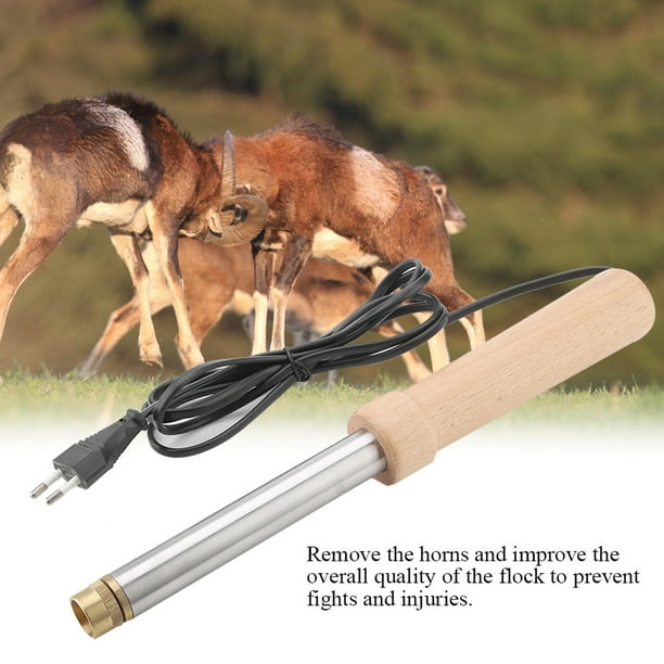 Goat Dehorner, Heat Conduction Wood+Metal 220V Electric Calf Dehorner ...