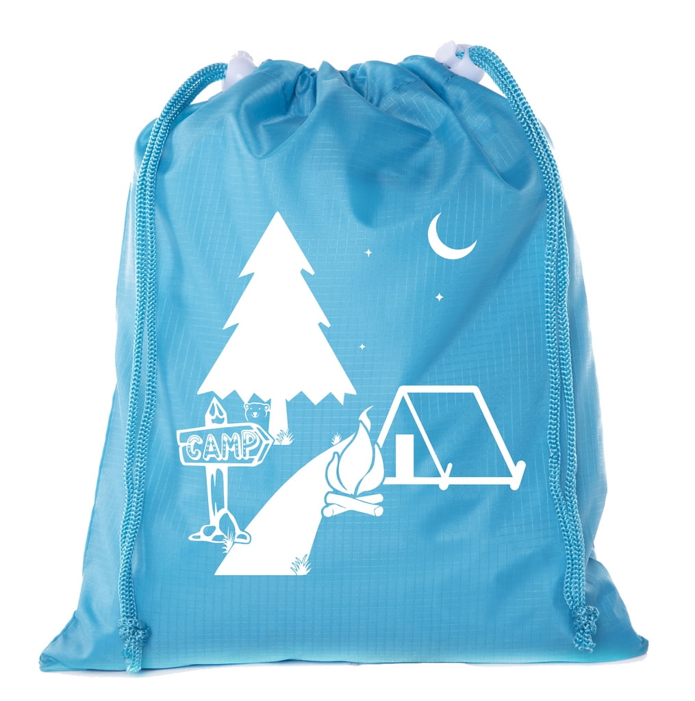 Mato & Hash Camping Mini Drawstring Backpack for Birthday Parties and ...