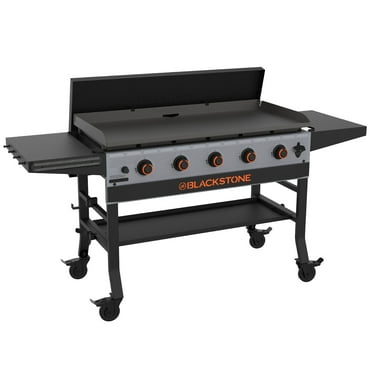 Blackstone 4-Burner 36' Griddle with Flat Top Lid and Hood, Model 1899 ...