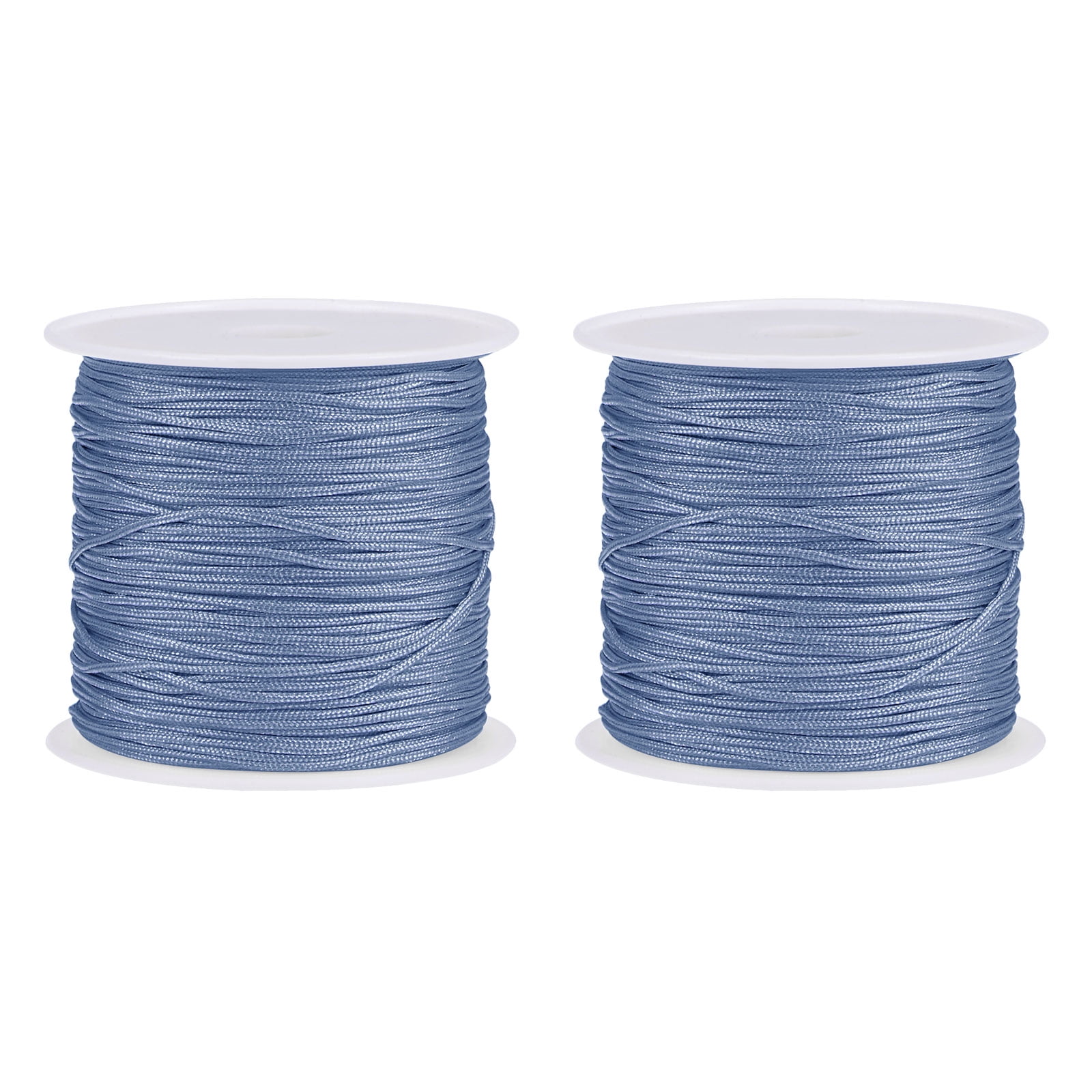Uxcell Nylon Cord DIY Making Satin String Craft Wire with Plastic Spool ...