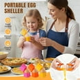 Egg Opener for Hard Boiled Eggs, Instant Stainless Steel Shell Cracker ...