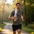2-in-1 Misting Sports Water Bottle, Leakproof Drinking Cup with Straw ...