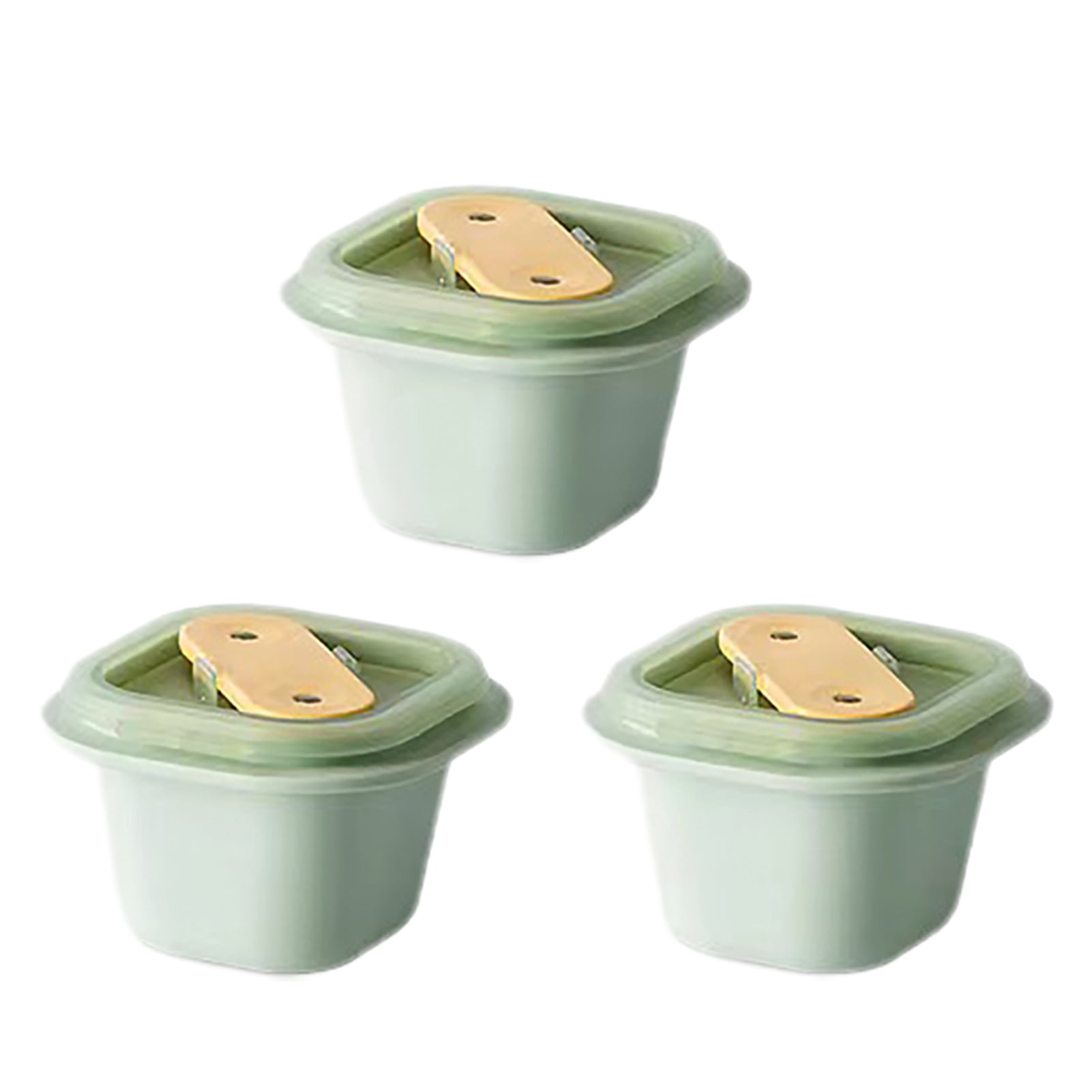 Hesroicy DIY Silicone Ice Cream Molds - 3Pcs, Easy to Demould ...