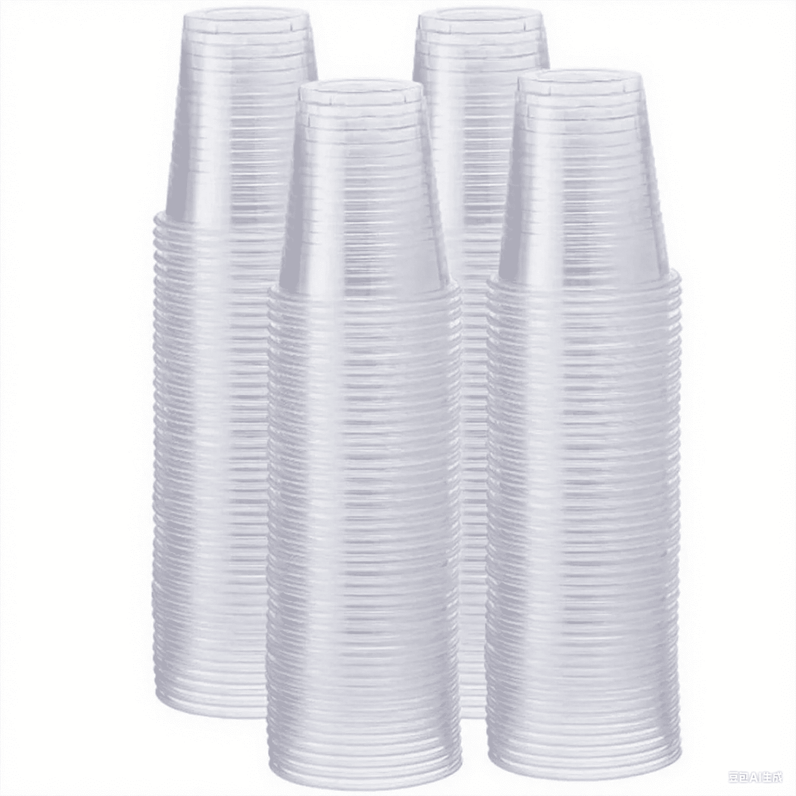 Click here for Ysadp 100pcs 6oz Transparent Glossy Plastic Cup Tr... prices