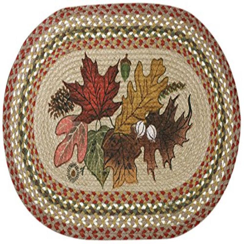 Earth Rugs Autumn Leaves Printed Area Rug - Walmart.com