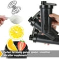 Mr. Pen Protein Shaker Bottle, 28 oz, Black, Mixing Ball Included ...