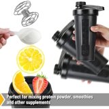 Mr. Pen Protein Shaker Bottle, 28 oz, Black, Mixing Ball Included ...