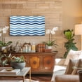 Blue Gradient TV Dust Cover 24 Inch, Water Ripple Striped Modern ...