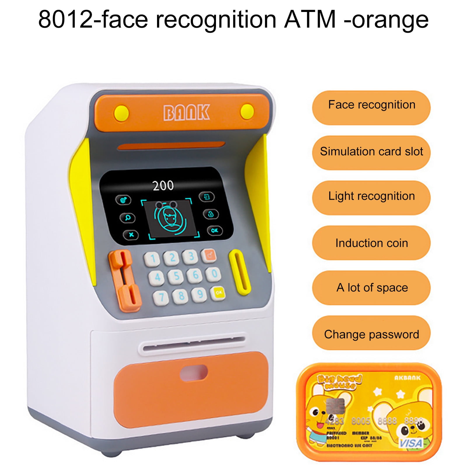 zanvin Friday Deals 2021 ATM Savings Bank Personal ATM Cash Coin Money ...