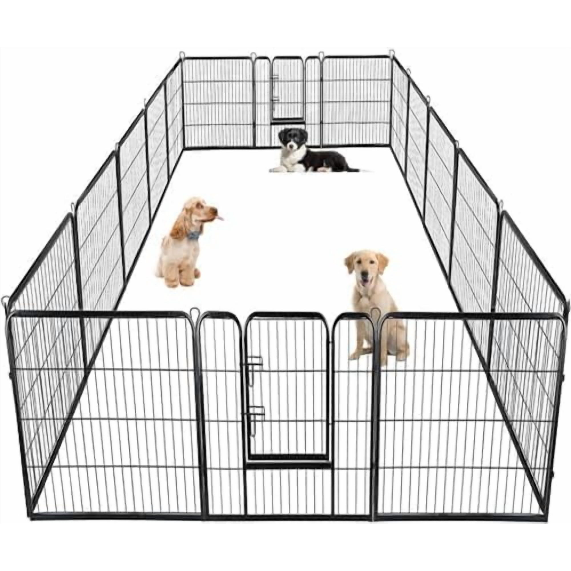 Click here for Fdw Heavy Duty Pet Playpen Dog 40 16 Panels Exerci... prices