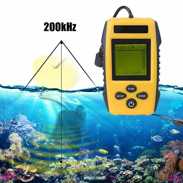 Tl88E Portable Fishers,Tackle Sonar Sensor With 200Khz Sonar Beam ...