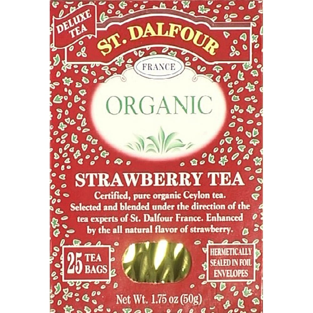 Strawberry Tea (Organic) - 25 - Bag - Walmart.com - Walmart.com