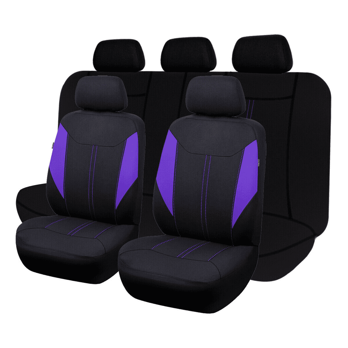 Flying Banner Split Car Seat Covers Full Set Airbag Friendly Sporty ...