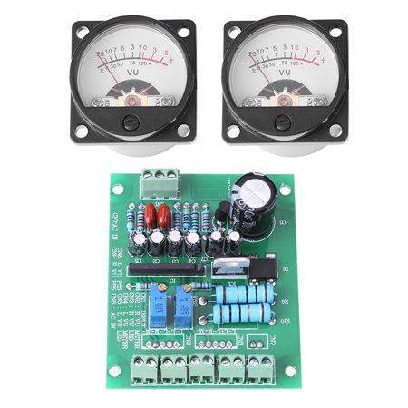 VU Meter Kit, VU Meter, 2pcs Driver Board Compatible All Types Table ...